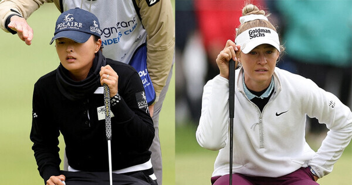 고진영 vs 넬리코다, 이틀간 정면승부 결과는? [LPGA 파운더스컵]