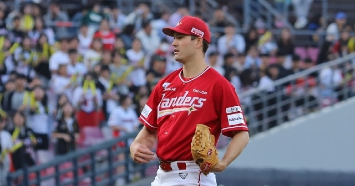 ‘156km 쾅’ KIA 타자들 꽁꽁…SSG는 어떻게 이런 외인을 데려왔나, 3이닝 KKKKKK ‘강렬한 데뷔전’[MD광주]