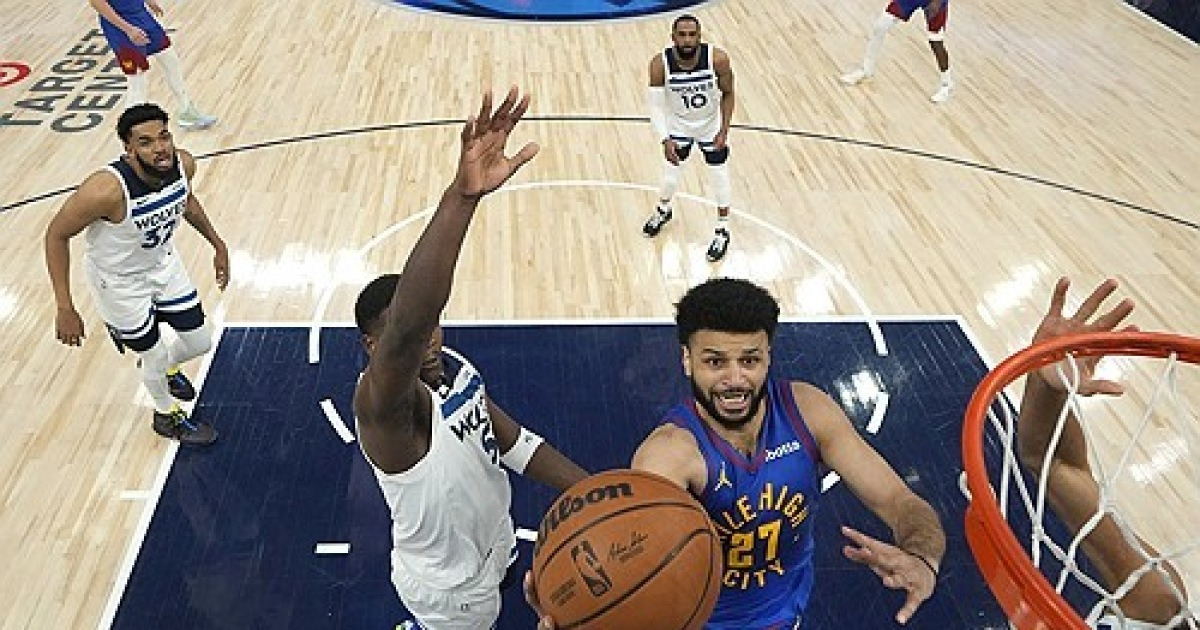 Nuggets Timberwolves Basketball
