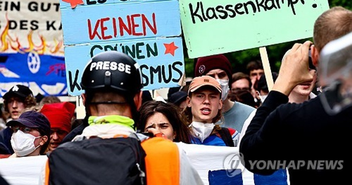 GERMANY TESLA PROTEST