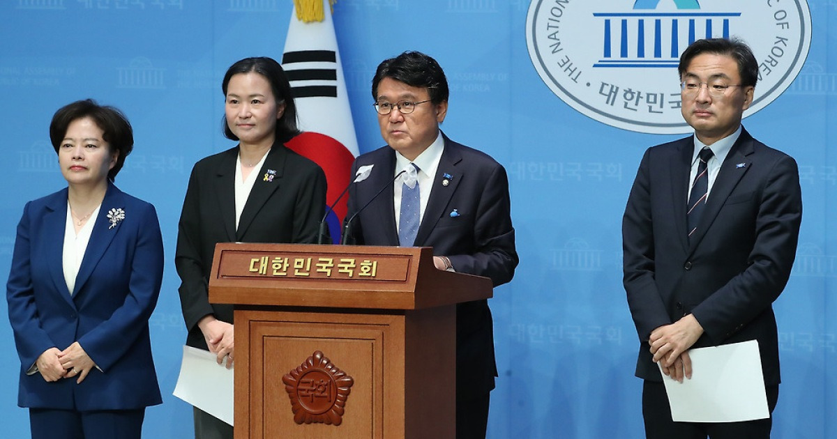 조국혁신당 일본 라인야후 사태 관련 기자회견