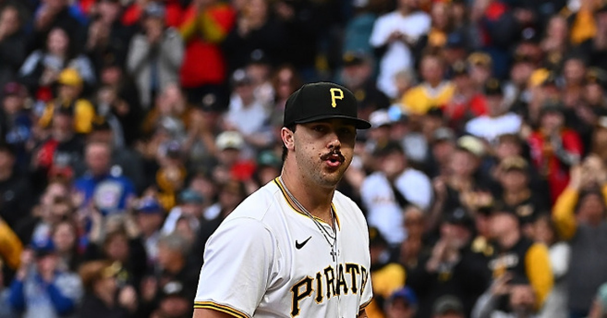 '왜 전체 1순위인지 보여줬다' 스킨스, MLB 데뷔전 164㎞/h+'스플링커'로 7K