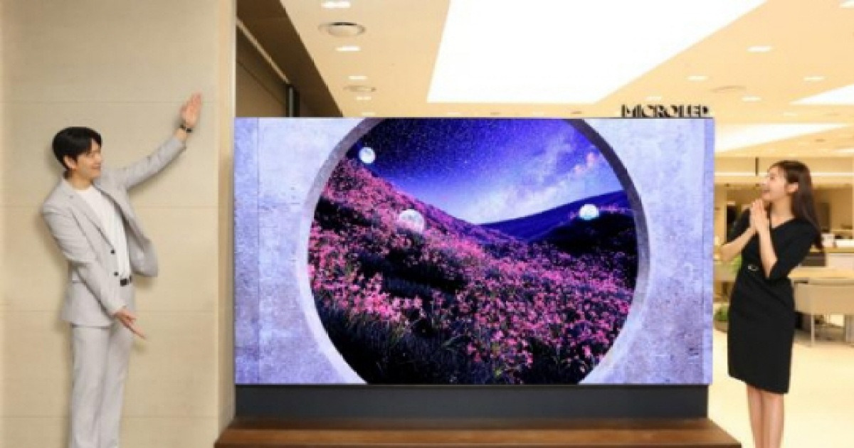 TV 한 대 가격이 1억8000?…대체 어떤 TV길래