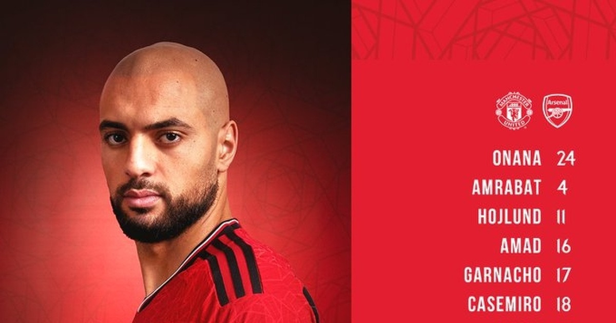 ‘맨시티가 지켜본다’ EPL 37R 8위 맨유 vs 2위 아스널 선발 명단 공개