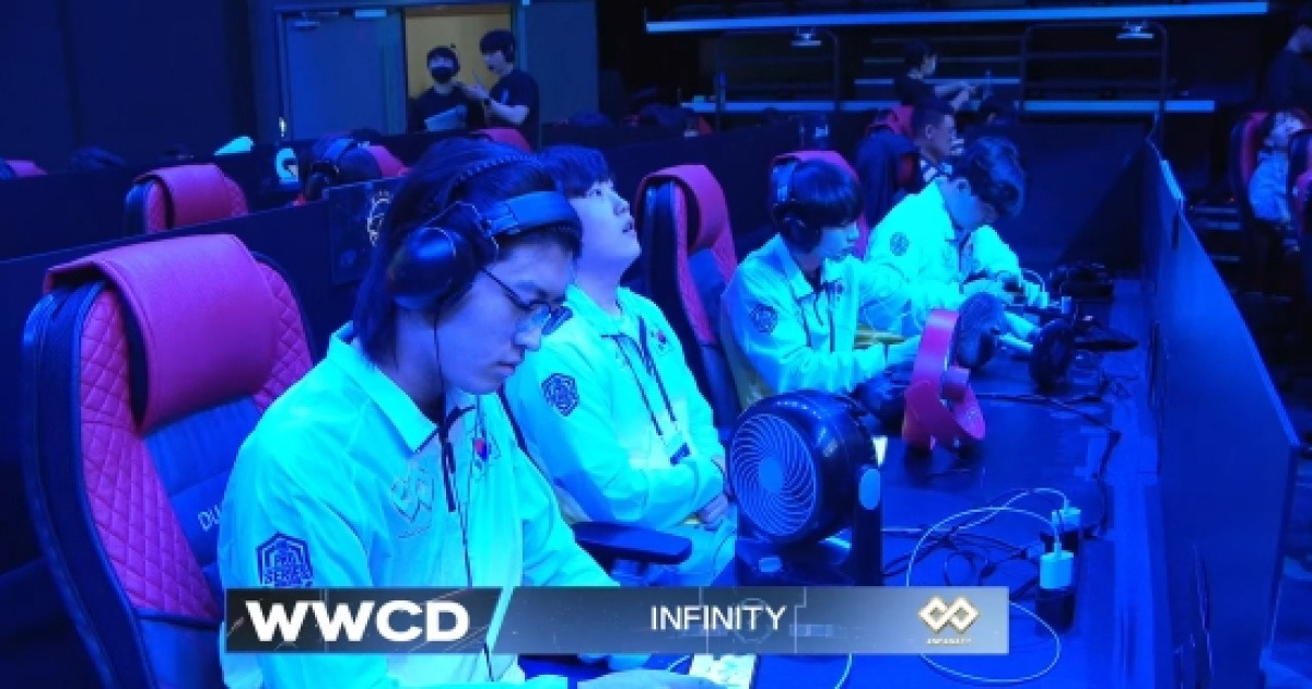 '우리도 치킨 먹었다!'…인피니티, 파이널 3일 차 3매치 승리 (PMPS 1)