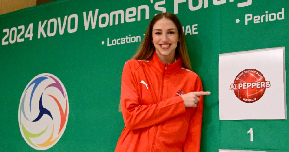 196cm 中 MB·194cm 크로아 OP…꼴찌 페퍼, '트윈 타워' 구축