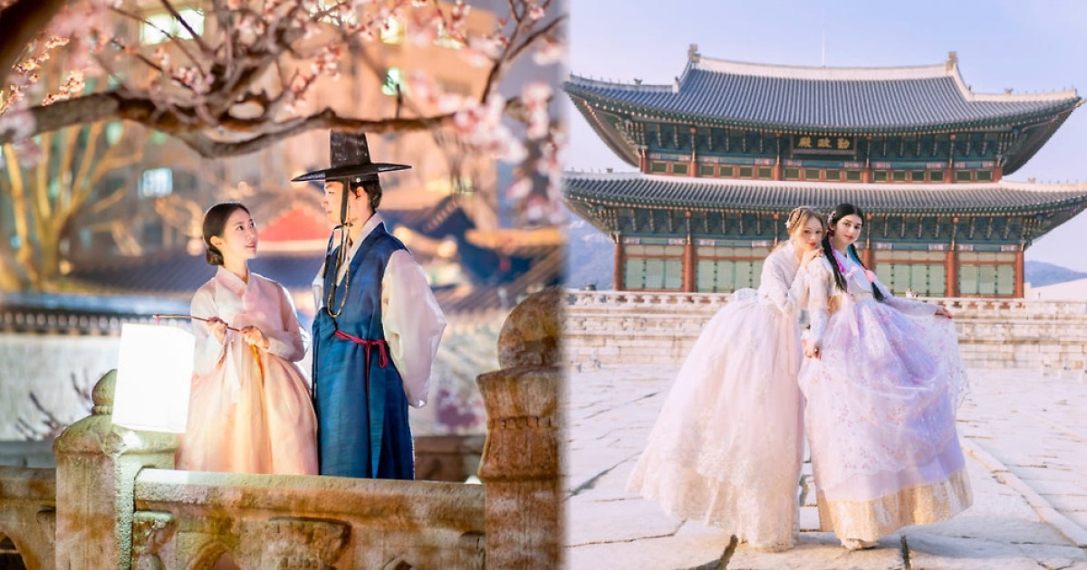 "티켓 없이 무료로 경복궁 야간개장 보는 꿀팁!"... 경복궁 한복대여 추천 BEST 5 | 여행톡톡