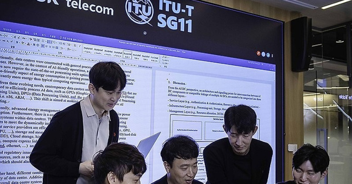 SKT, AI DC 글로벌 기술 표준화 이끈다
