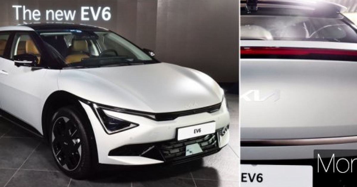 [머니S포토] 상품성 대폭 강화된 기아 '더 뉴 EV6'