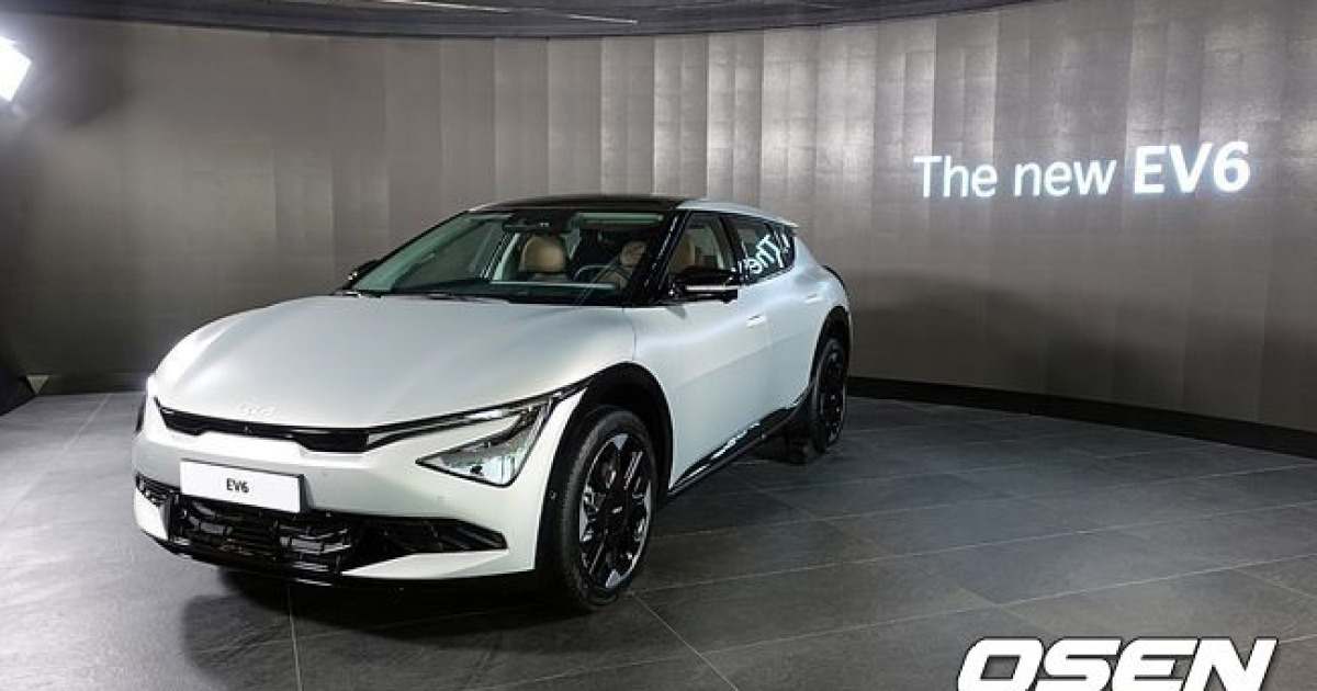 눈매교정으로 와이드, ccNC로 스마트...기아 ‘더 뉴 EV6’ 계약 개시