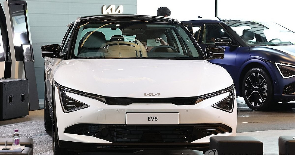 기아, 더 뉴 EV6 공개