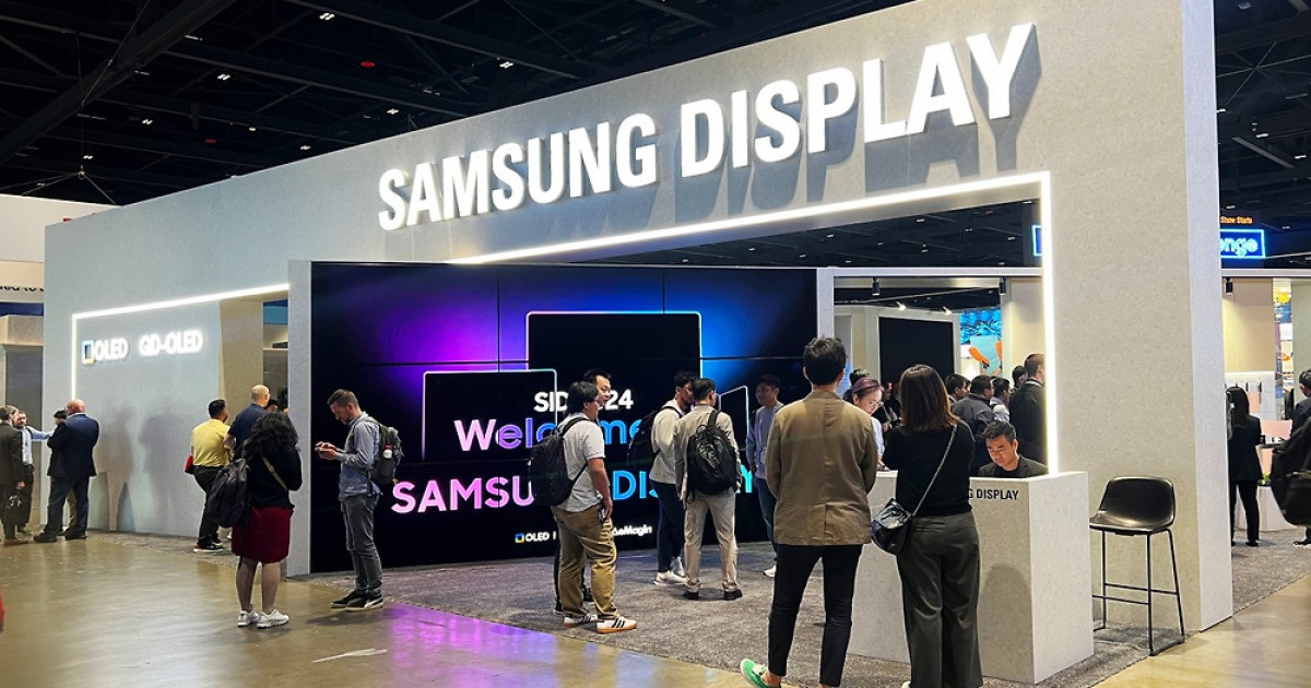 Korean display makers show off next-gen OLED technologies at SID event