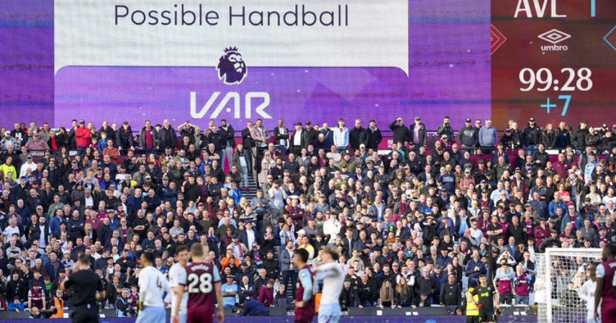 英 프로축구 EPL 20개 구단, 다음달 VAR 폐지 투표 진행