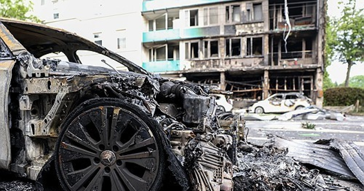 GERMANY EXPLOSION FIRE