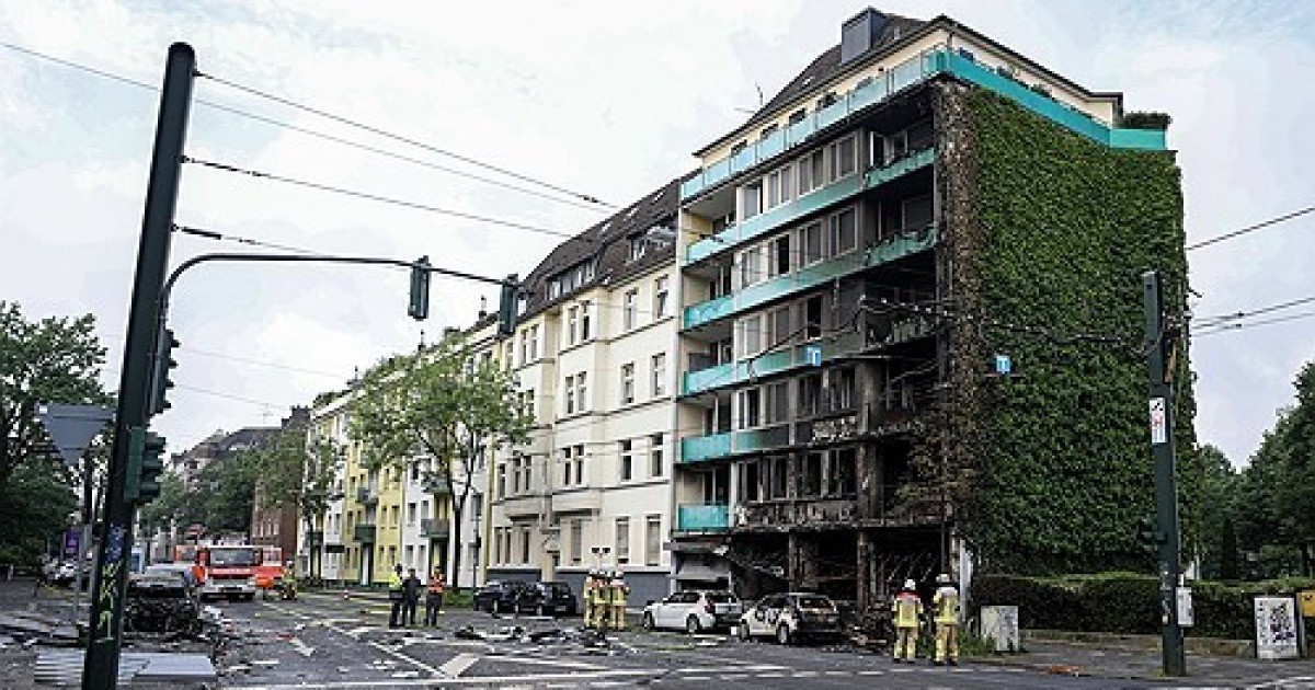 GERMANY EXPLOSION FIRE