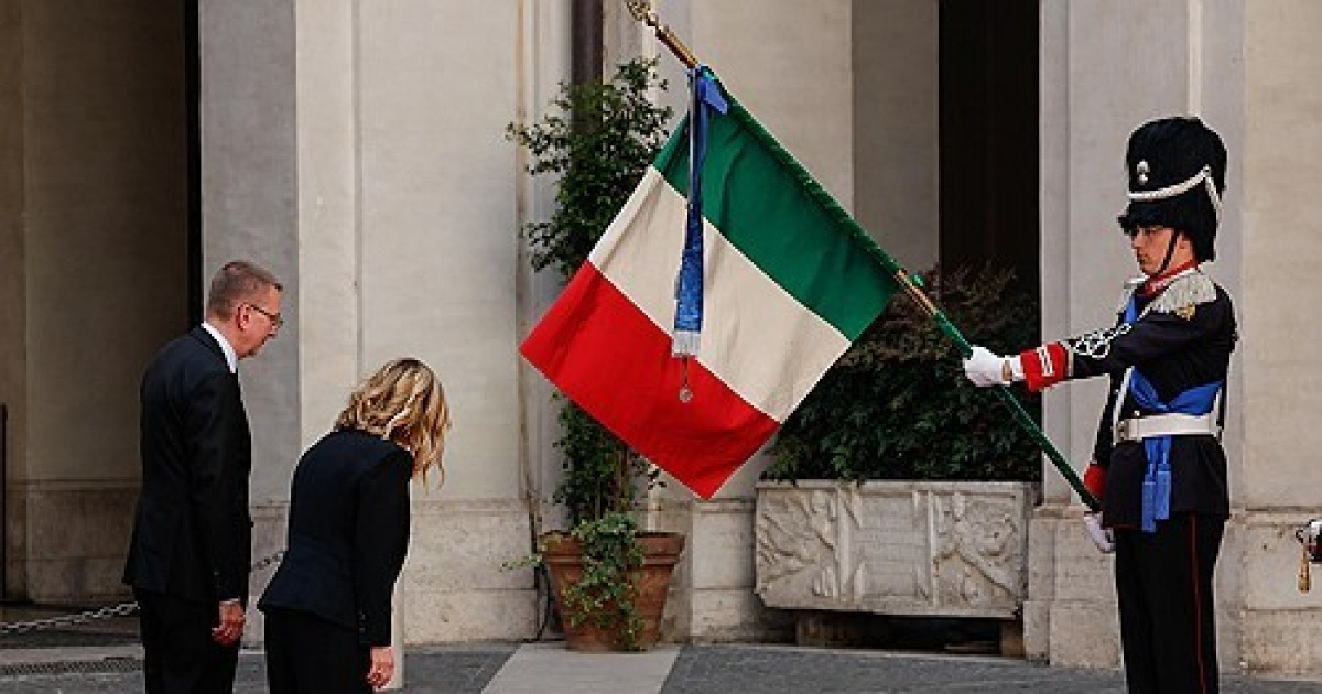 ITALY LATVIA DIPLOMACY