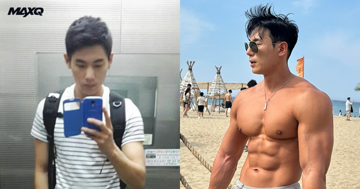 “동일인 맞나요?” 184cm-63kg에서 딴 사람 된 남자 | 맥스큐