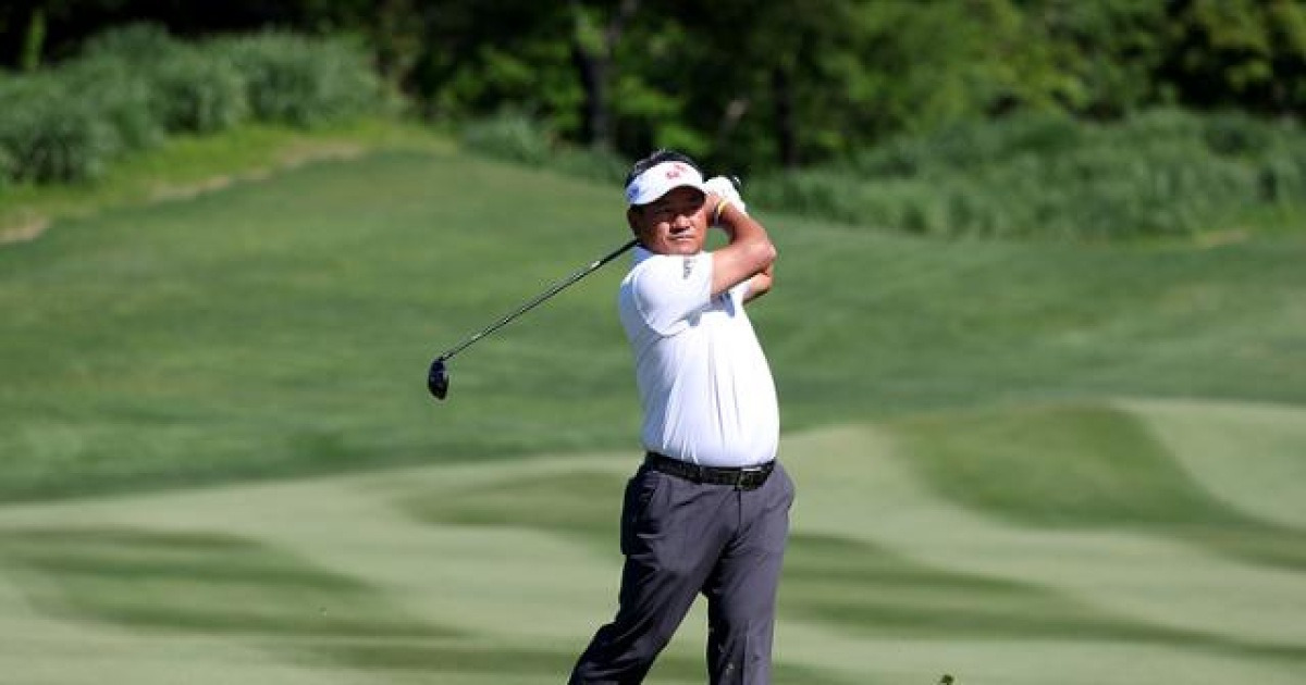 최경주, 54번째 생일날 KPGA 최고령 우승 도전 "인내 가지고 버티는 선수가 이긴다"