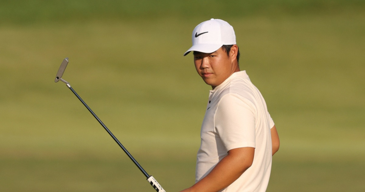 ‘스타 본색’ 김주형, PGA 챔피언십 1R 공동5위 “견고한 플레이로 많은 버디, 내일도 같은 전략으로