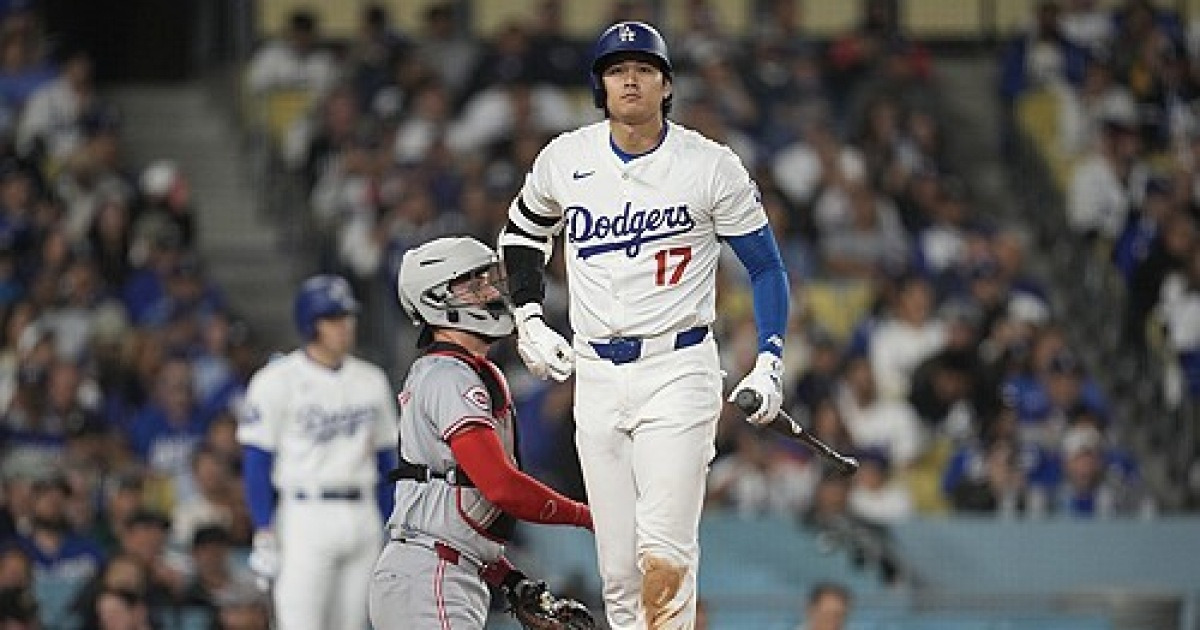 Reds Dodgers Baseball