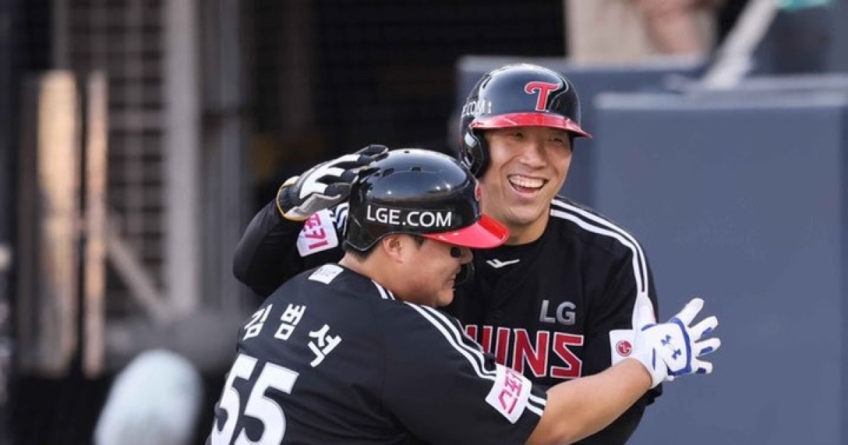 '범바오 너무 소중해' 김범석 데뷔 첫 연타석 홈런 LG, 7-6 KT 꺾고 짜릿한 위닝시리즈 달성 [수원에서mhn]