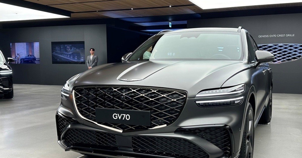 [포토]더 역동적, 제네시스 GV70 스포츠 패키지