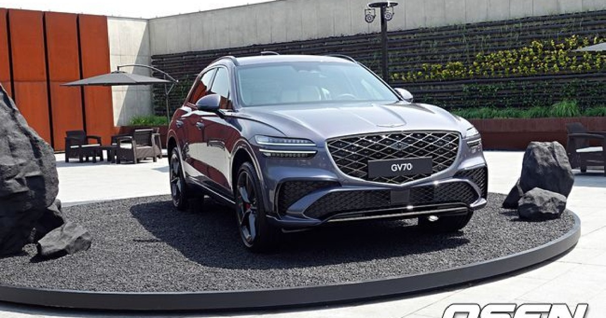 제네시스 ‘GV70 부분변경’...뱅앤올룹슨 오디오와 돌비 애트모스, 공간을 살찌우는 감성