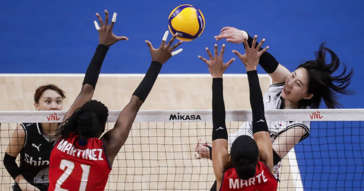 ‘올림픽 4강 국가대표’ 맞나…한국 여자배구 VNL 30연패 수모