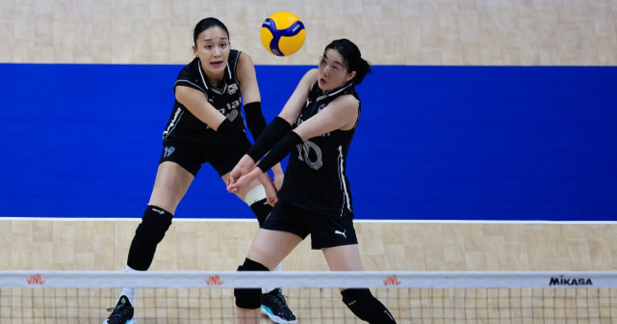 졸전도 무색한 완패…여자배구, VNL 30연패 '치욕적인' 성적표