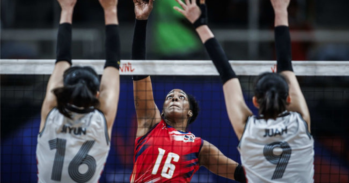 한국 여자배구 대표팀, 또 졌다…VNL 30연패 어쩌나