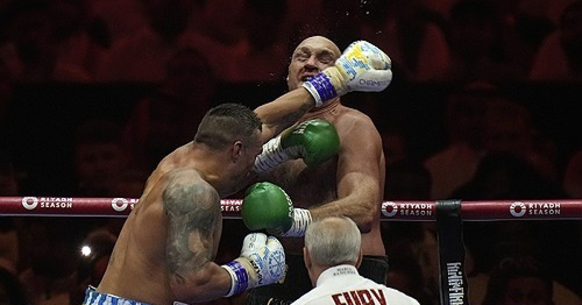 Saudi Arabia Boxing Fury Usyk