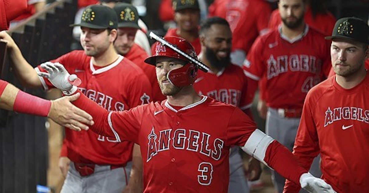 Angels Rangers Baseball