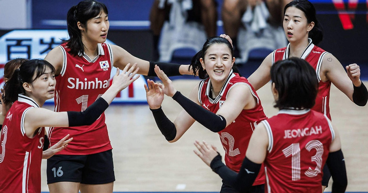 여자 배구, VNL 30연패 끊었다…태국에 3-1 승, 모랄레스호 첫 승