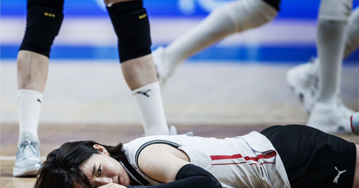 한국 여자배구 VNL 30연패… 마지막으로 이긴게 35개월전