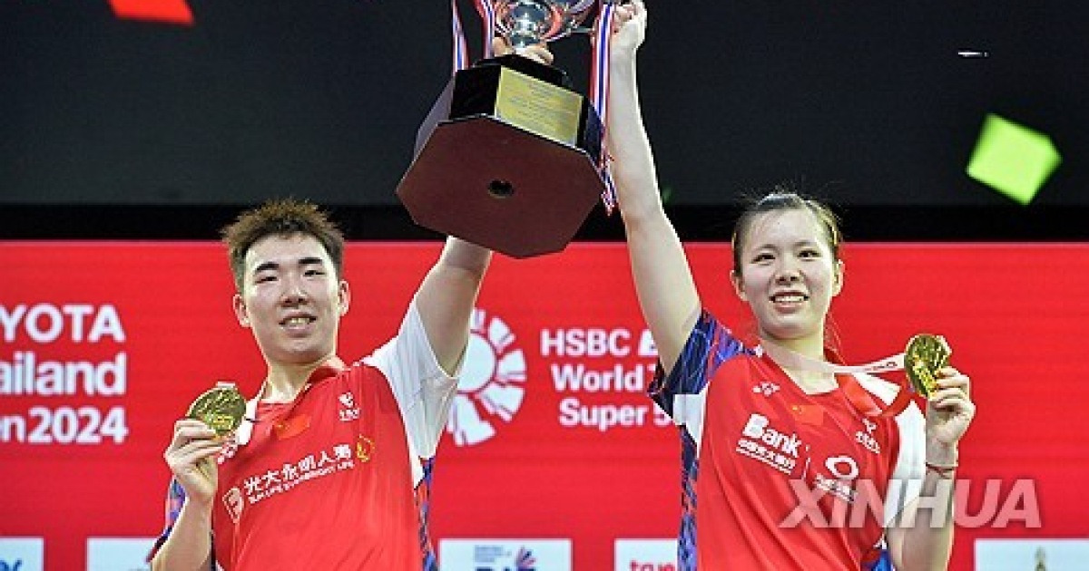 (SP)THAILAND-BANGKOK-BADMINTON-THAILAND OPEN-MIXED DOUBLES-FINAL