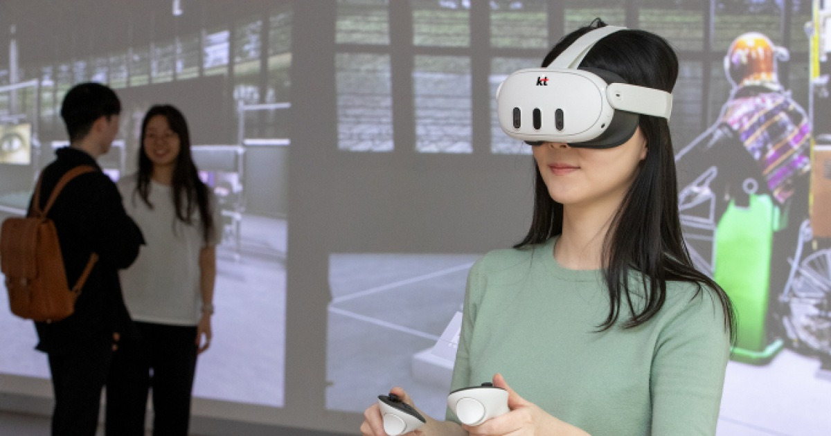 KT, 3D 생성형 AI 기술로 백남준 전시 구현