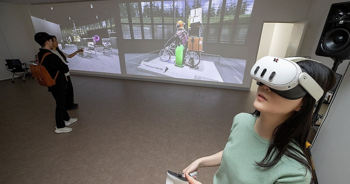 KT, 3D 생성형 AI 기술로 백남준 전시 구현