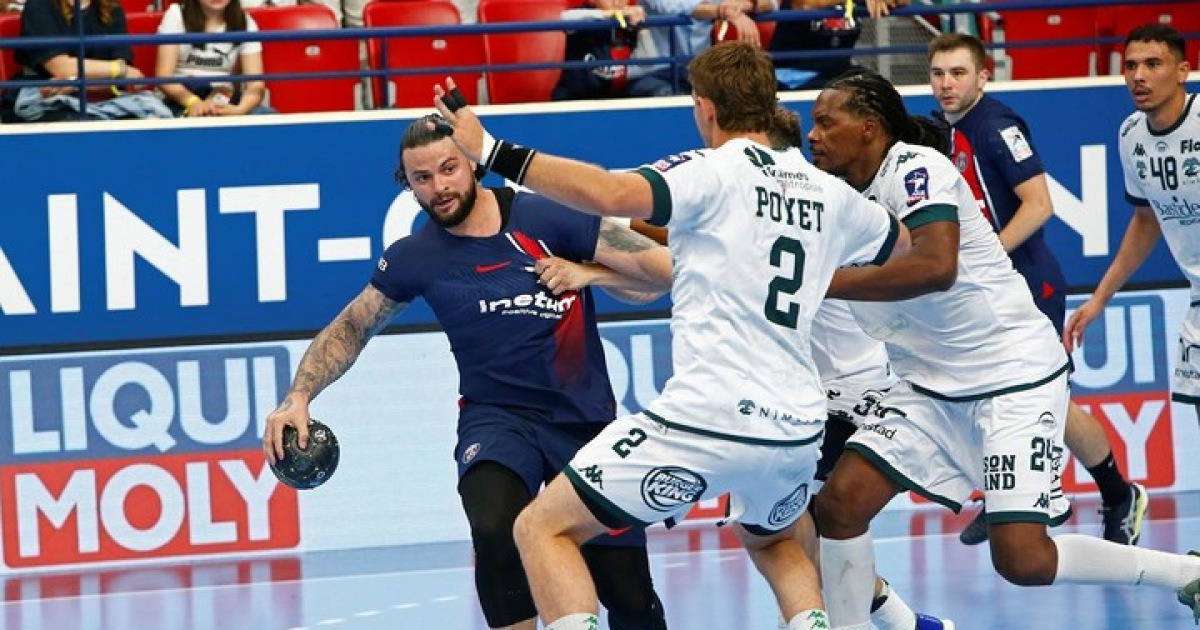 [유럽핸드볼리그] 리그 1위 PSG, 28라운드 패배로 낭트와 승점 '단 1점 차'