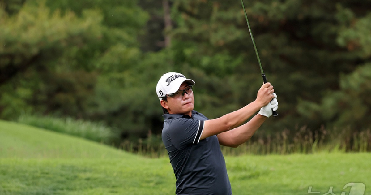 "내 공 쳤는데 오구플레이?" 박성제, KPGA KB금융 리브챔피언십서 실격