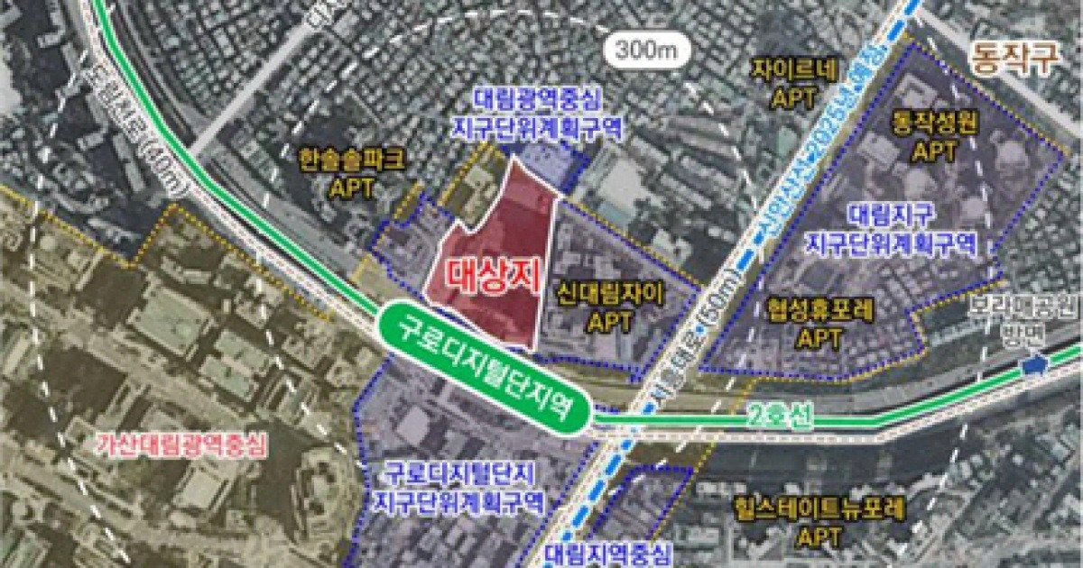 서울 구로디지털단지역 BYC부지에 37층·2개동 빌딩 들어선다