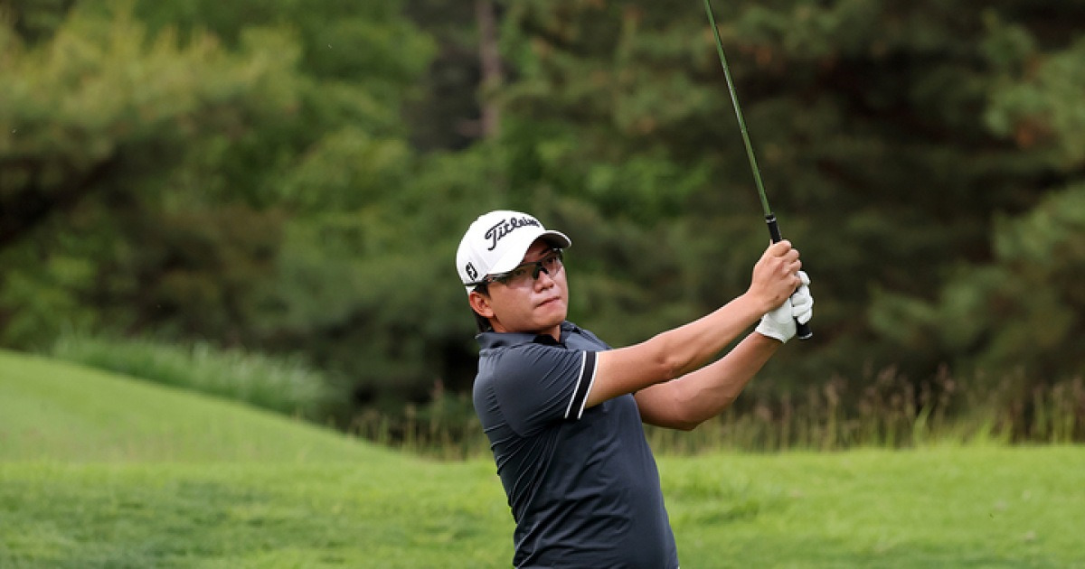 박성제, KPGA KB금융 리브챔피언십서 오구 플레이로 실격