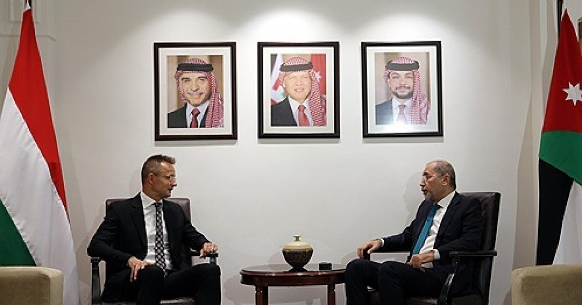 JORDAN-AMMAN-FM-HUNGARY-FM-MEETING-PRESS CONFERENCE