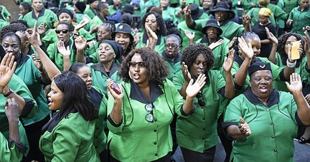 SOUTH AFRICA GENERAL ELECTIONS ANC PRAYER RALLY