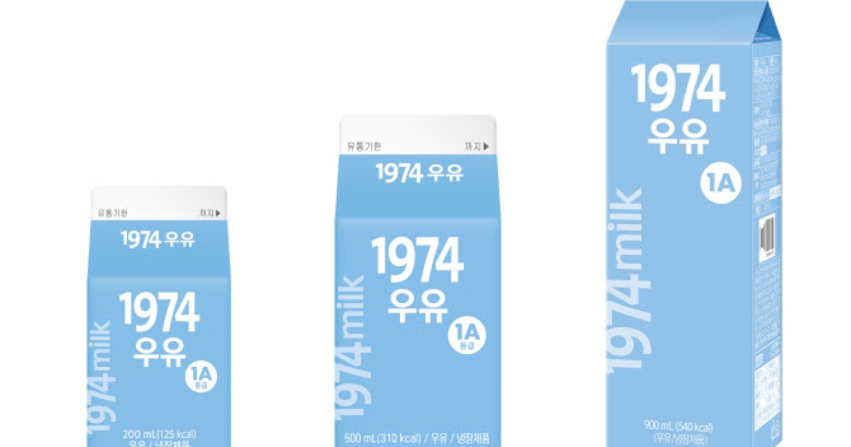 GS25, PB상품 ‘1974우유’ 라인업 확대
