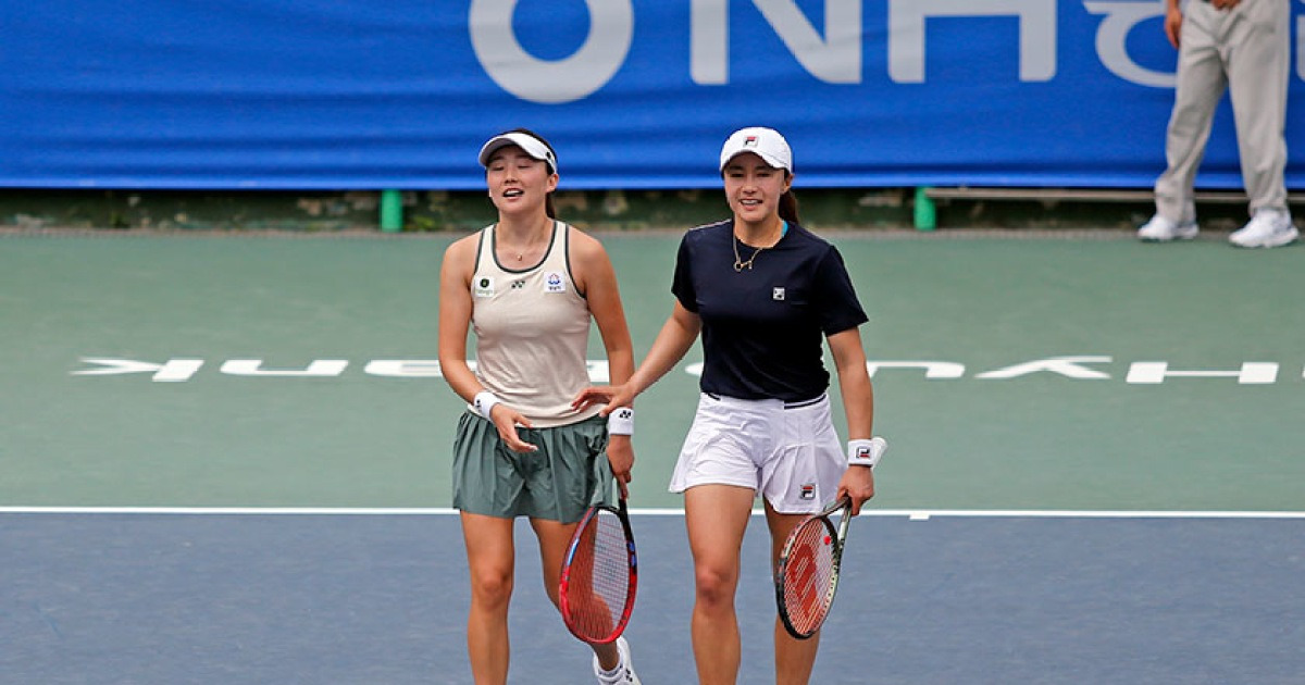 한나래-박소현, 2024 ITF 농협은행 국제테니스대회 복식 3위로 마감