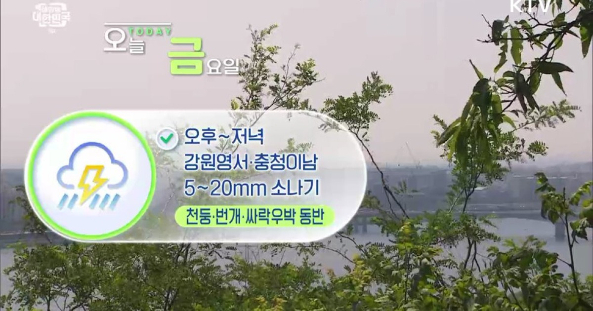 오늘의 날씨 (24. 05. 24. 10시)