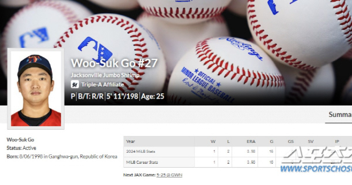 '눈물 젖은 빵' 먹는 고우석 미국에서 첫 승. 생소한 4회 등판. 151km 2이닝 노히트 무실점[ML리뷰]