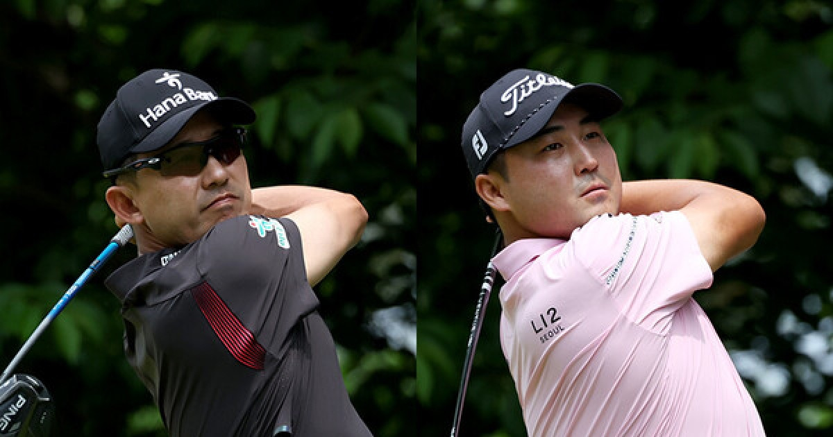 '교포 선수들 우승 경쟁' 한승수, KB금융 대회 3R 선두…이태훈 단독 2위 [KPGA]