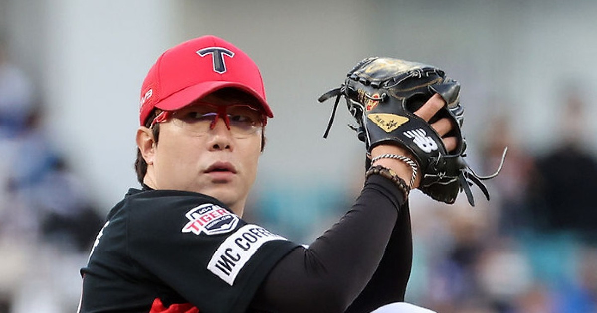 KIA 양현종, KBO 역대 두 번째 2000탈삼진 '-9'