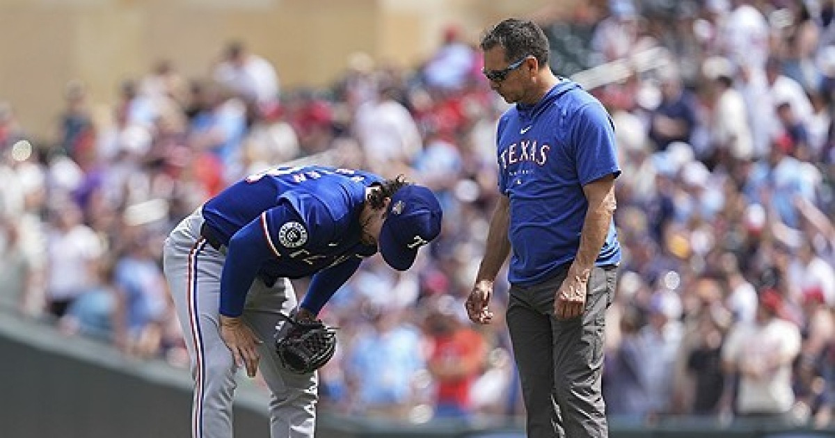 Rangers Twins Baseball